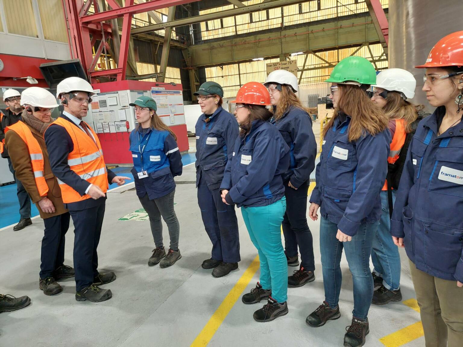 Visite du ministre Marc Ferracci - L'avenir de l'énergie nucléaire avec Framatome - L ...