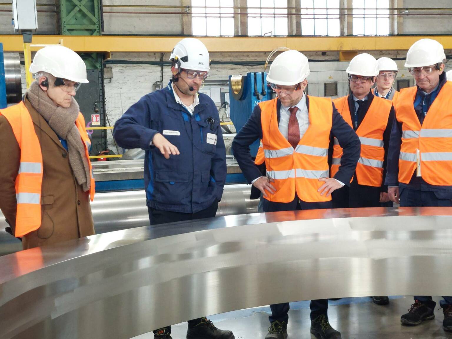 Visite du ministre Marc Ferracci - L'avenir de l'énergie nucléaire avec Framatome - L ...
